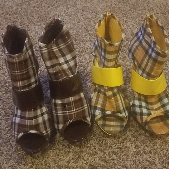 Bumper | Shoes | 2 Pr Of Heels | Poshmark